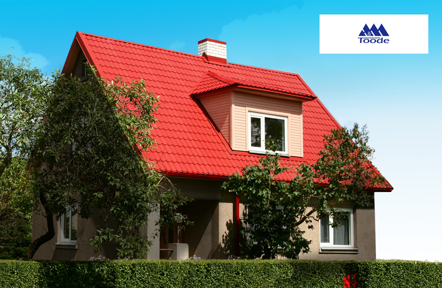 Toode’s roofing products and rainwater systems in ProdLib