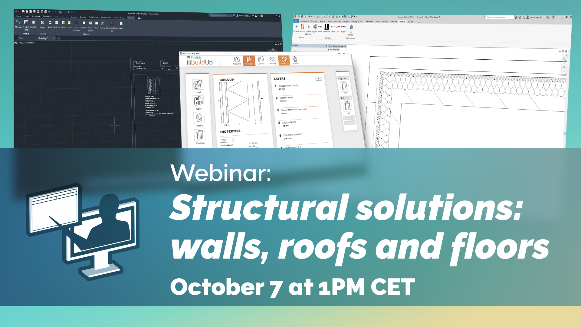 Webinar of structural solutions: walls, roofs and floors