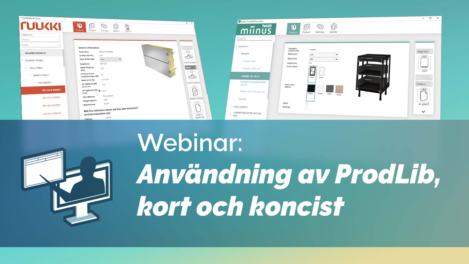 Webinar: Användning av ProdLib, kort och koncist