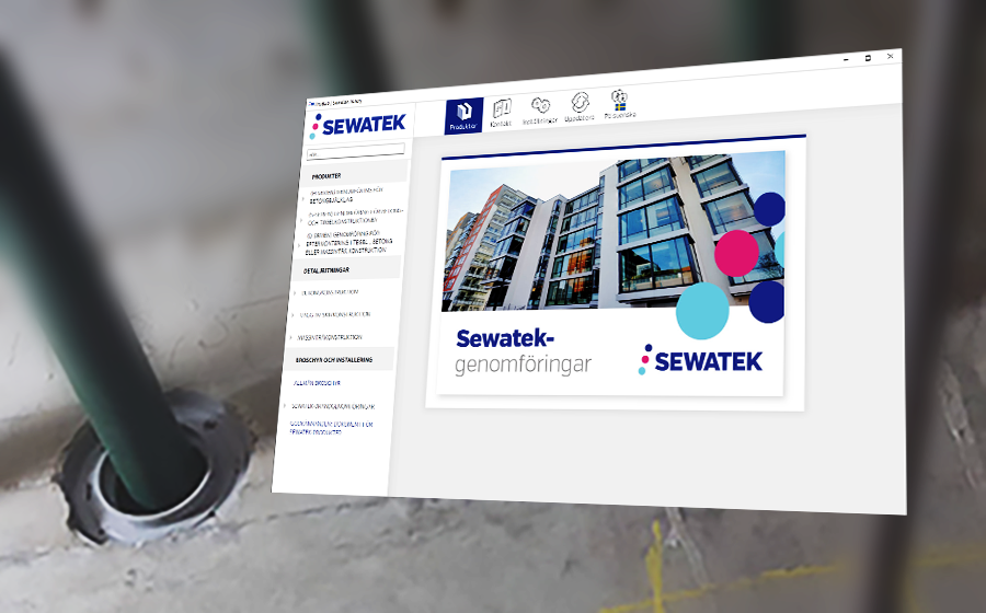Sewatek uppdaterar produktdokumentationen