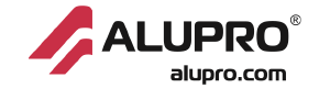 Alupro AluClik aluminum facades now available in the ProdLib service